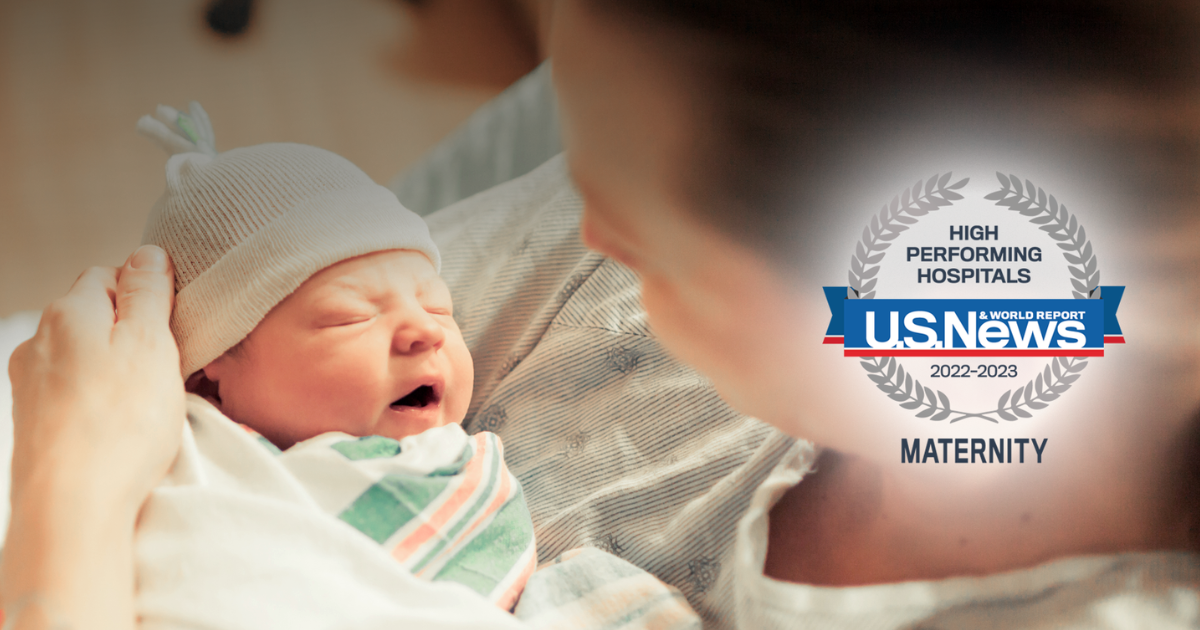 Best Hospital for Maternity by U.S. News & World Report